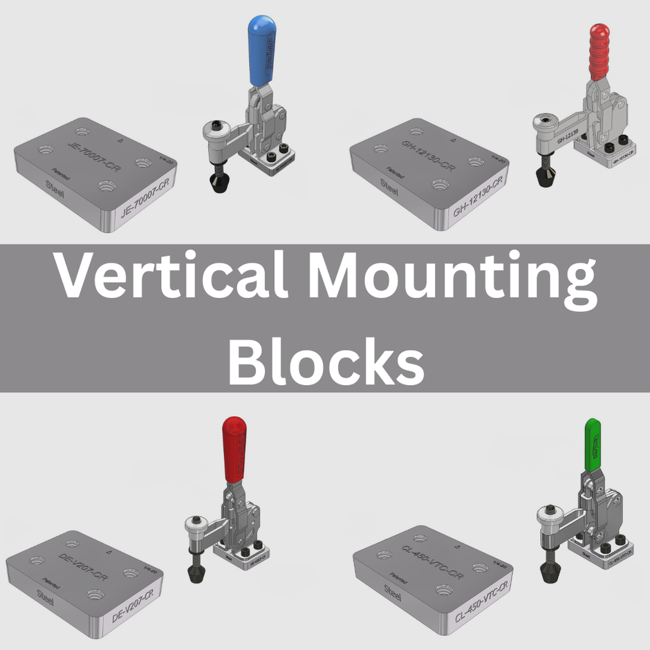 Toggle Clamp Mounting Blocks For Robust Welding Fixtures – Sherwood